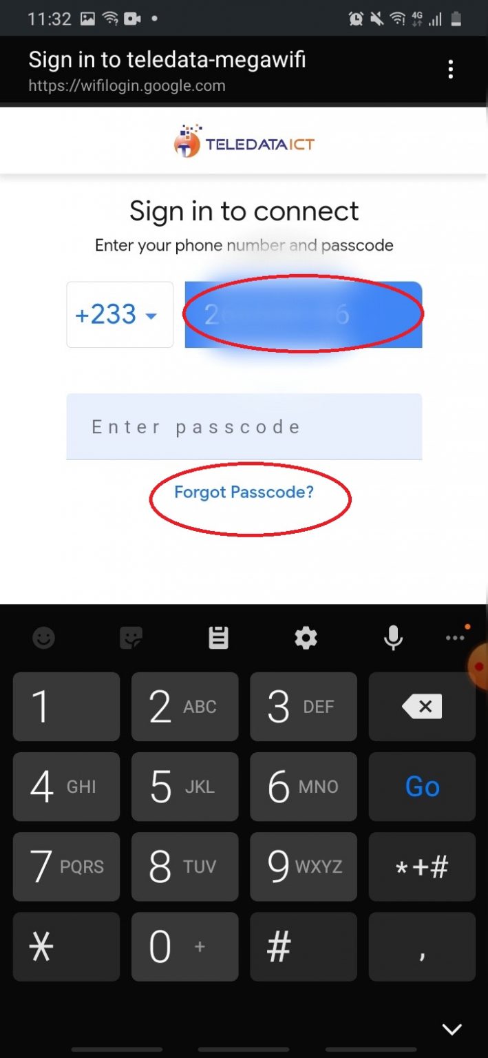 mobile_android_forgot_password - Teledata ICT